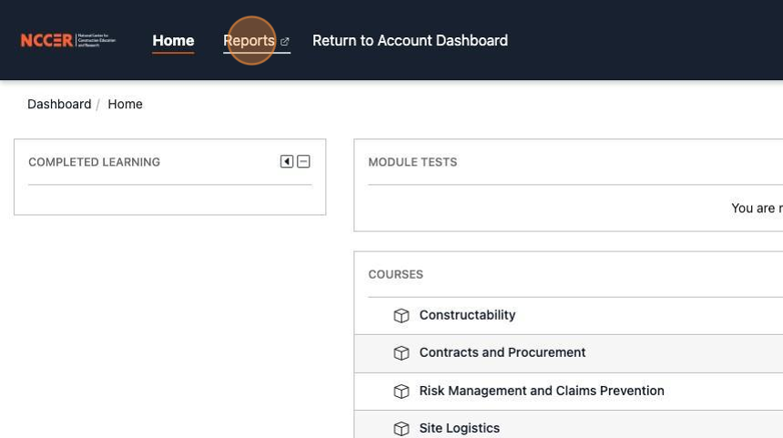 Learner: Accessing your Construction Superintendent Certification Assessment training ...