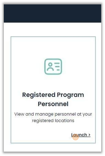 How to change the status of your program personnel